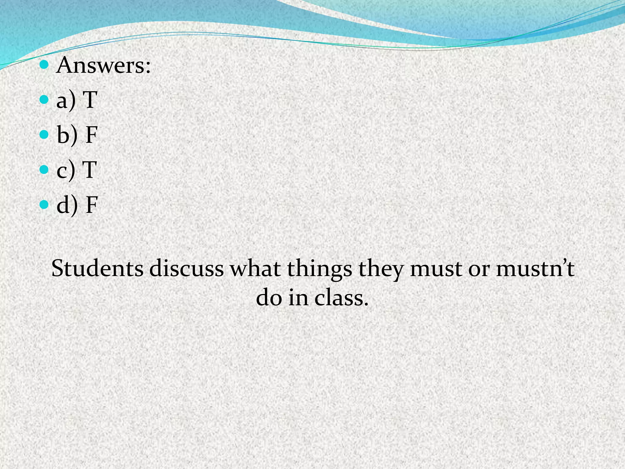 Bai tap chapter 4 | PPT