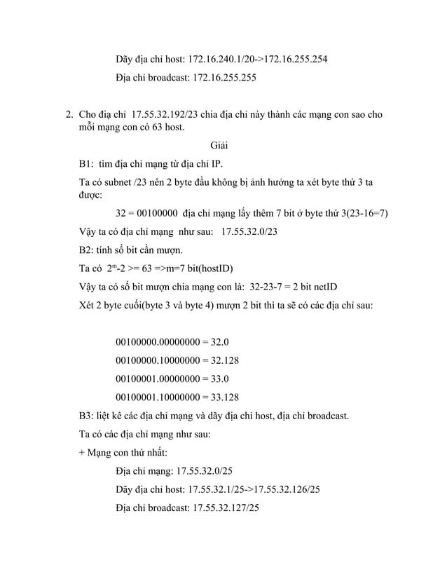 Bai tap chia_dia_chi_ip | PDF