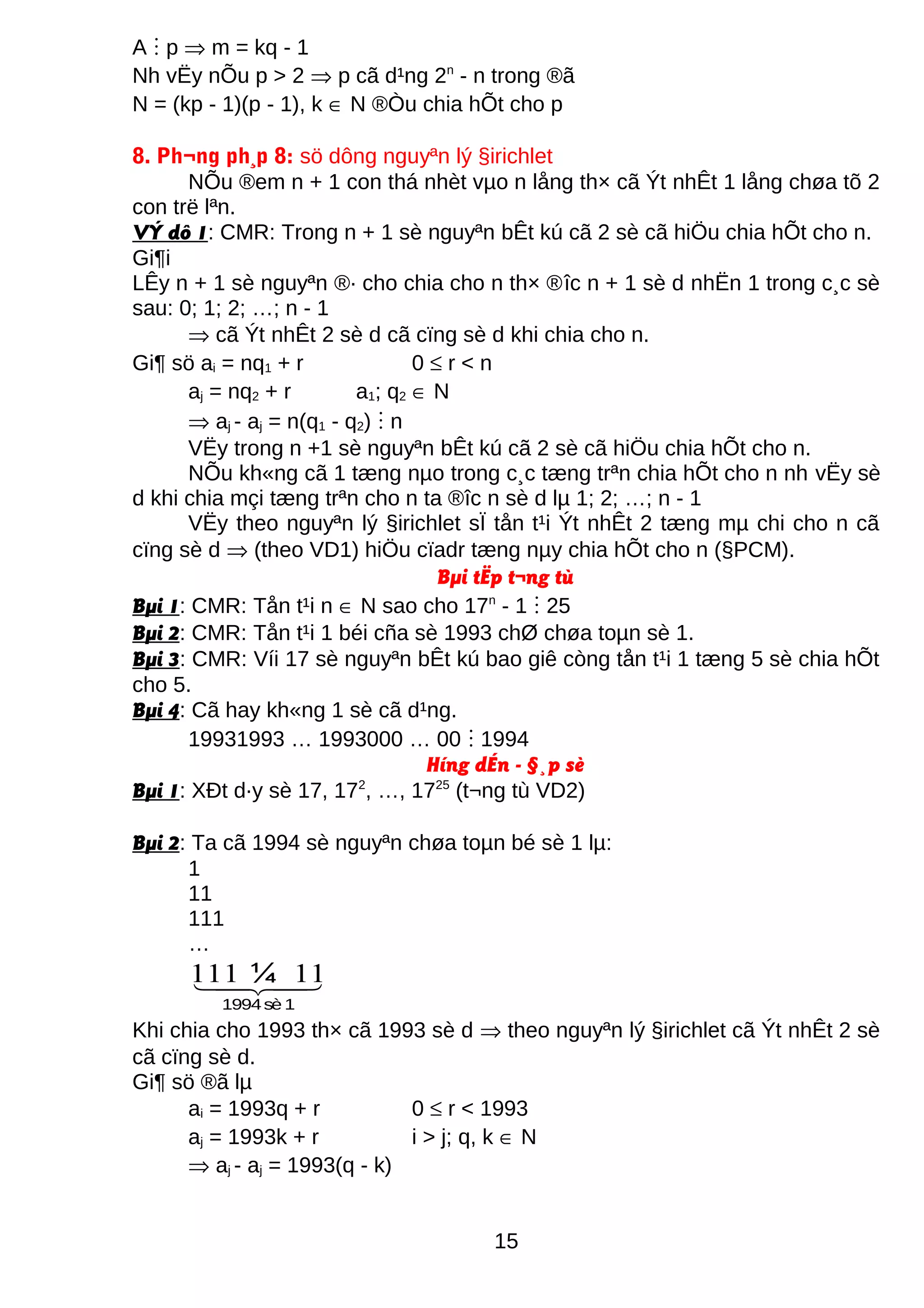 Bai tap chia het boi duong hoc sinh gioi | DOC