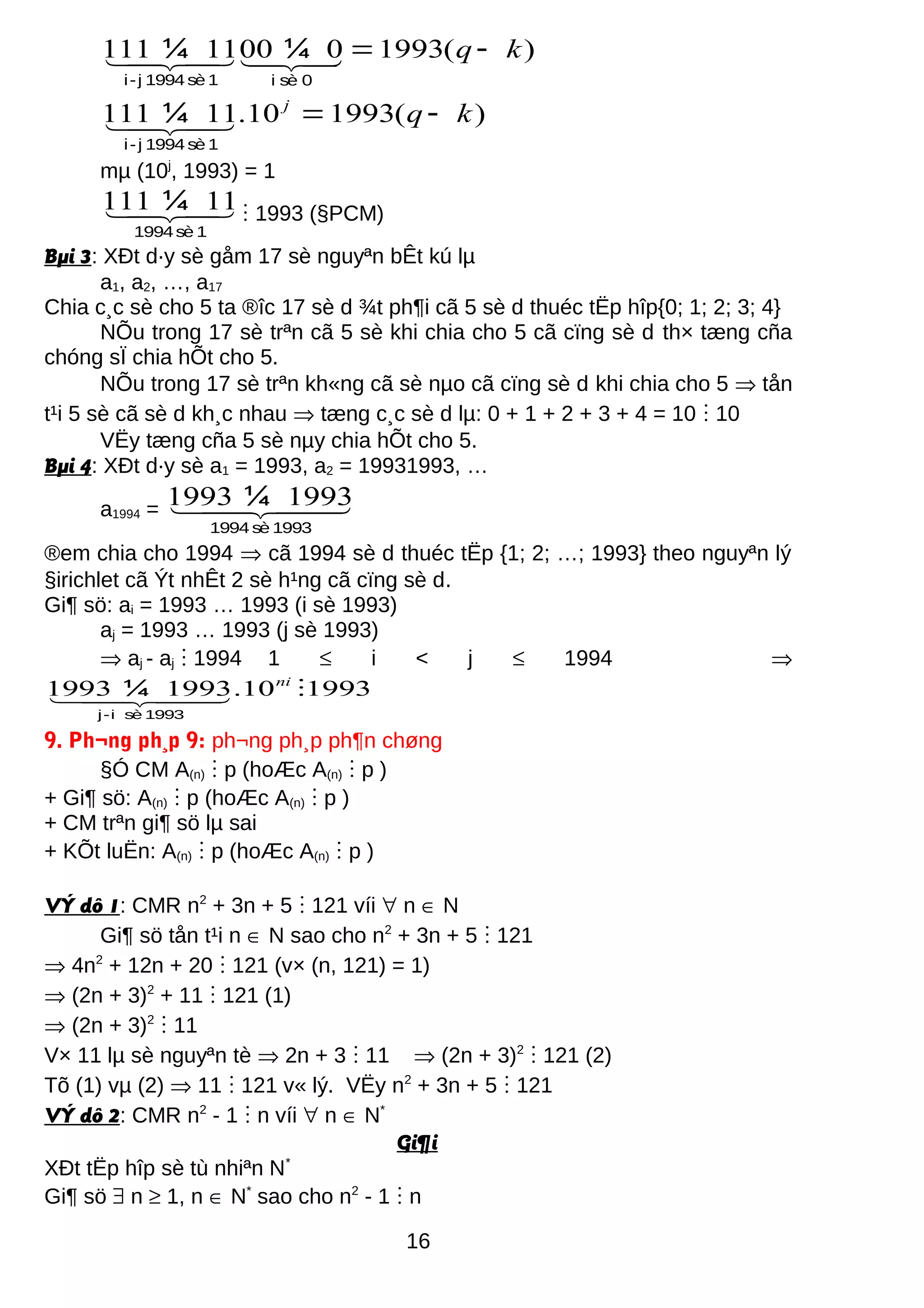 Bai tap chia het boi duong hoc sinh gioi | DOC