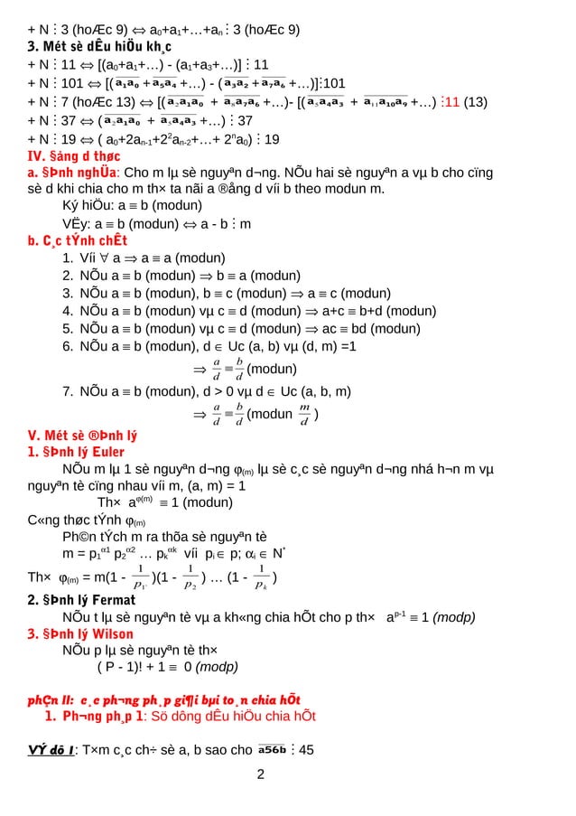 Bai tap chia het boi duong hoc sinh gioi | DOC