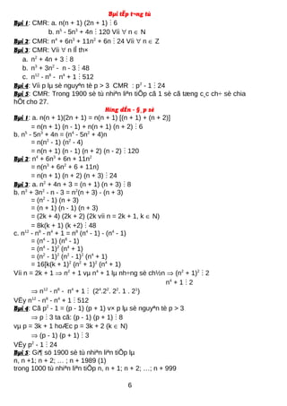 Bai tap chia het boi duong hoc sinh gioi | DOC