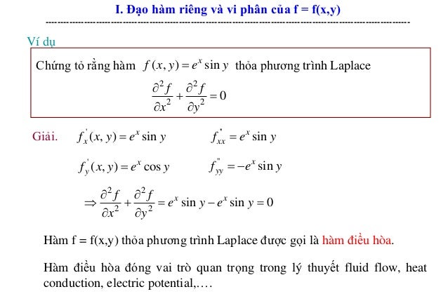 Bai tap dao ham va vi phan