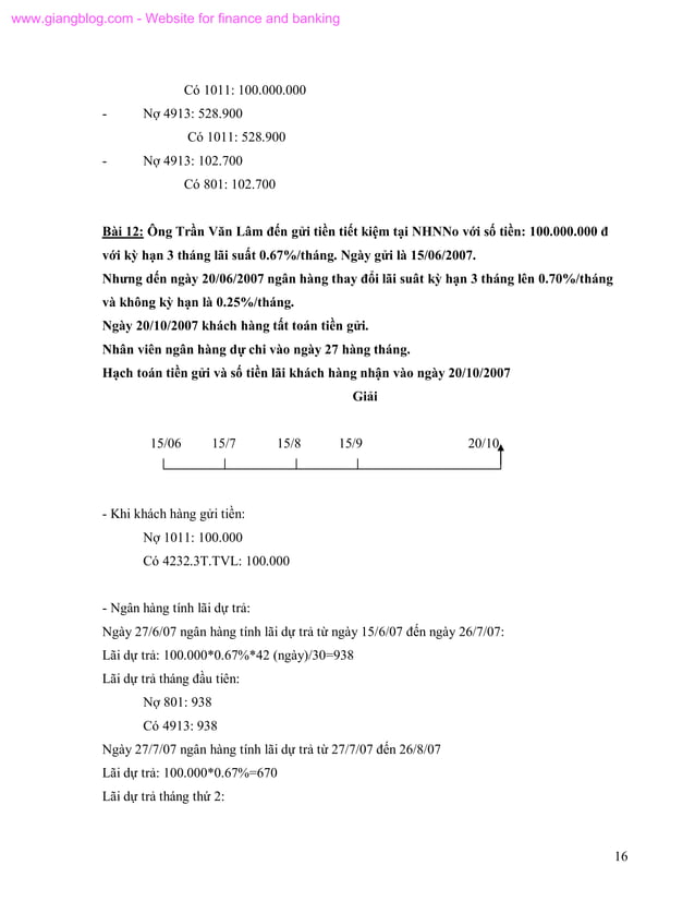 Bai tap dinh_khoan_ke_toan_ngan_hang | PDF