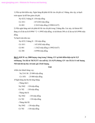 Bai tap dinh_khoan_ke_toan_ngan_hang | PDF