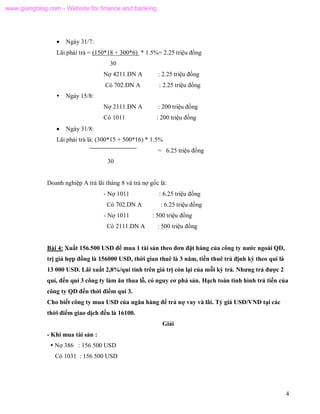 Bai tap dinh_khoan_ke_toan_ngan_hang | PDF