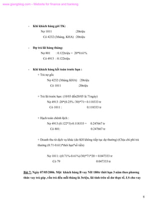 Bai tap dinh_khoan_ke_toan_ngan_hang | PDF