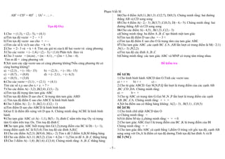 Bai tap hay ve vec to (2) | PPT