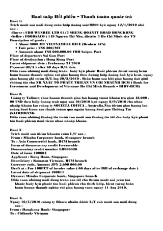 Bai tap hp | DOC | Asia Travel | Travel Locations