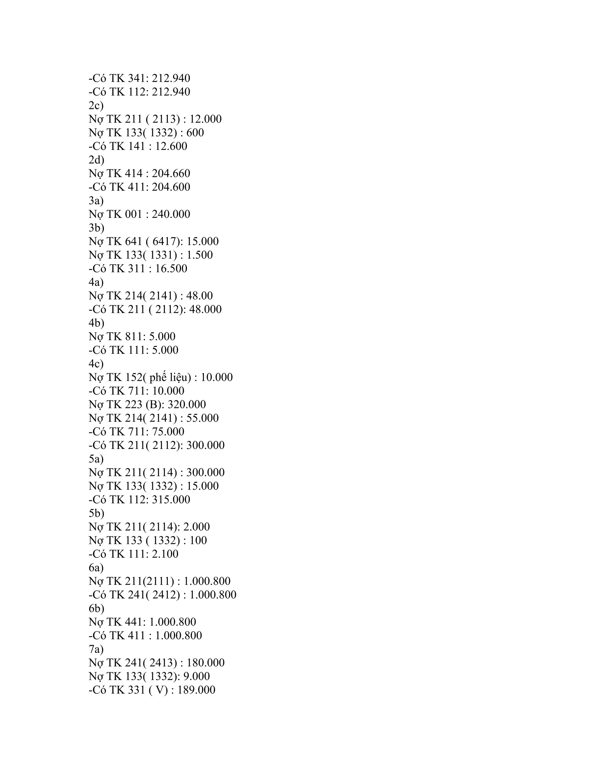 Bai tap kttc co loi giai 2 | DOC