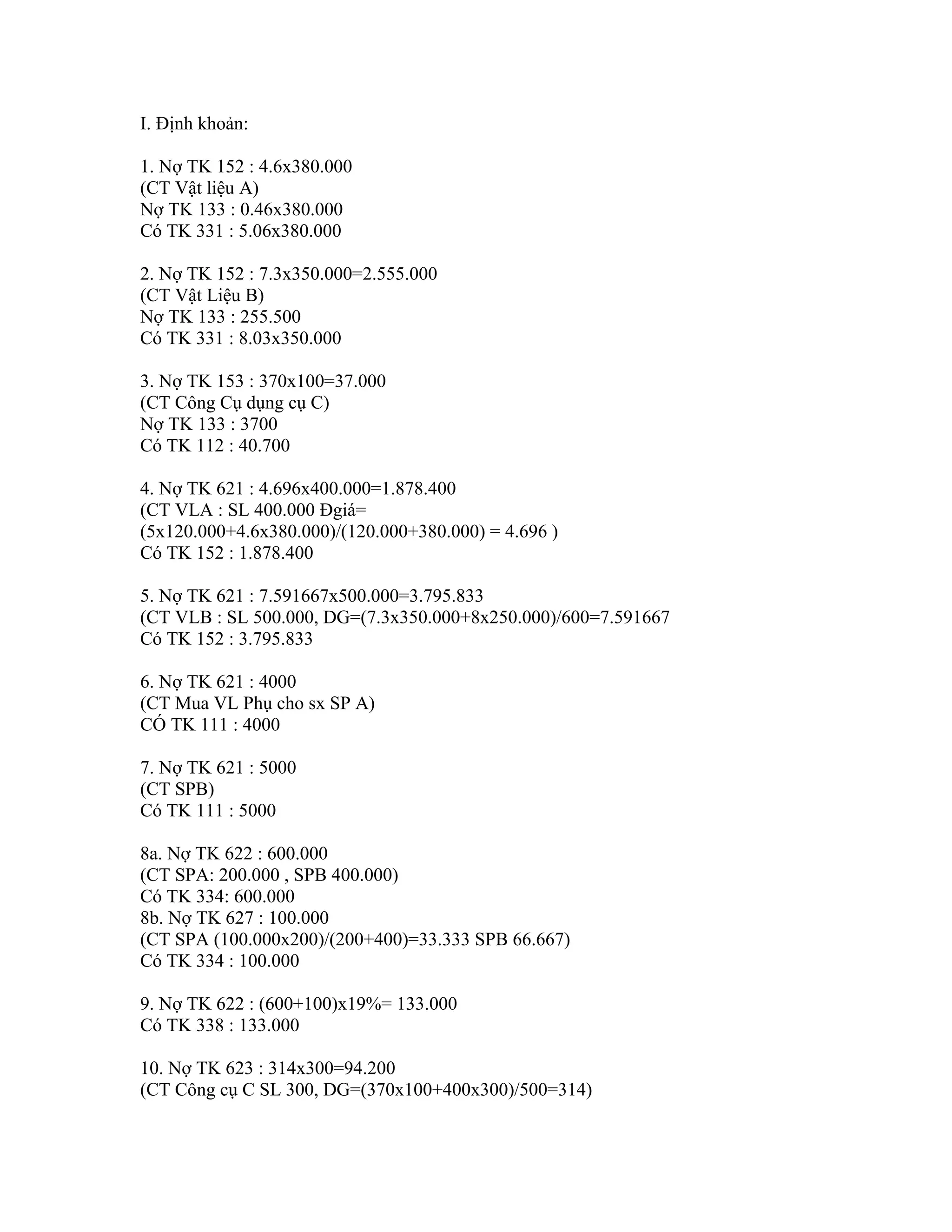 Bai tap kttc co loi giai 2 | DOC