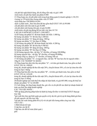 Bai tap kttc co loi giai 2 | DOC