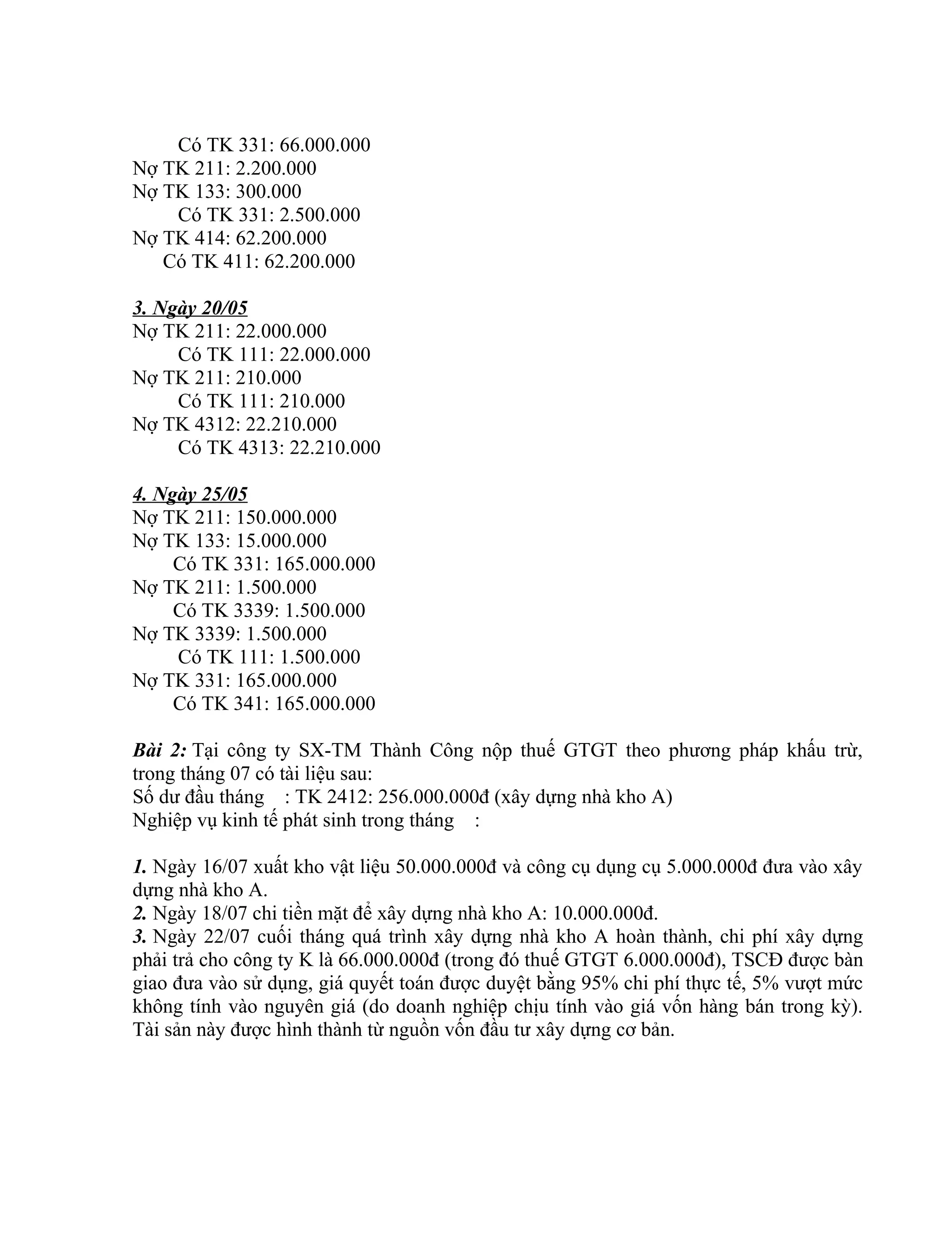 Bai tap kttc co loi giai 3 | DOC