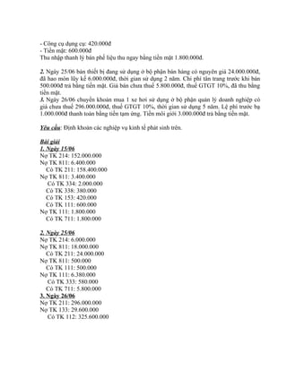 Bai tap kttc co loi giai 3 | DOC