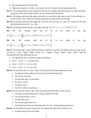 Bai tap lam quen java | PDF