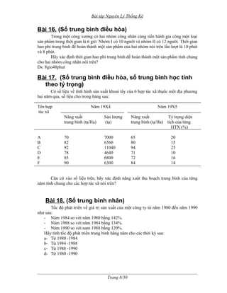 Bai tap nguyen ly thong ke | DOC
