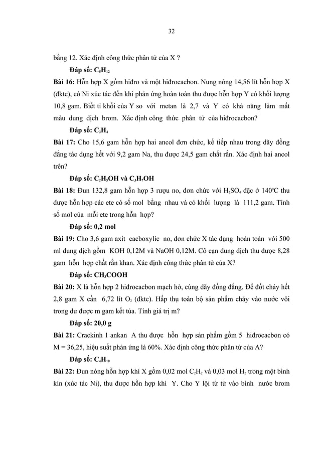 Bai tap nhieu cach giai | PDF