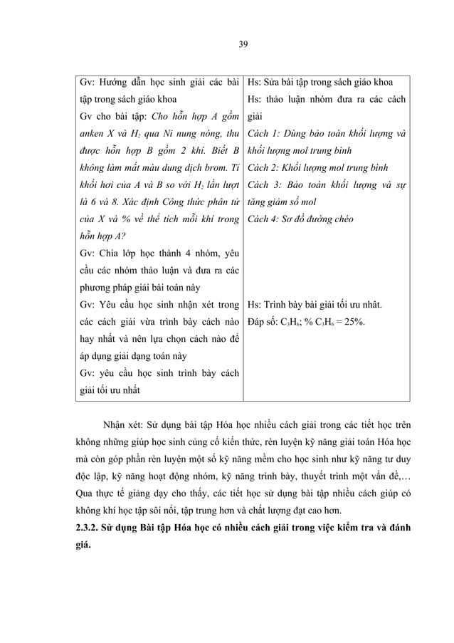 Bai tap nhieu cach giai | PDF