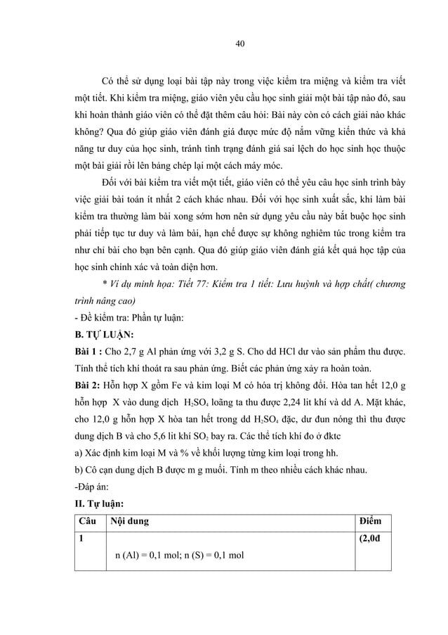 Bai tap nhieu cach giai | PDF