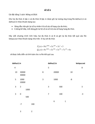 bai tap cau truc du lieu ptit | DOCX