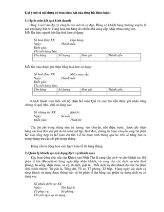 Bài tập phân tích thiết kế hệ thống ICTU | PDF