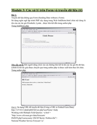 Bai tap php_m123 | PDF