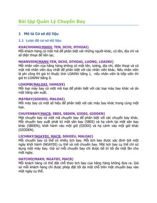 Bai tap quan_ly_chuyen_bay | PDF