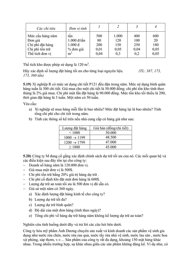 Baitap quan tritonkho | PDF