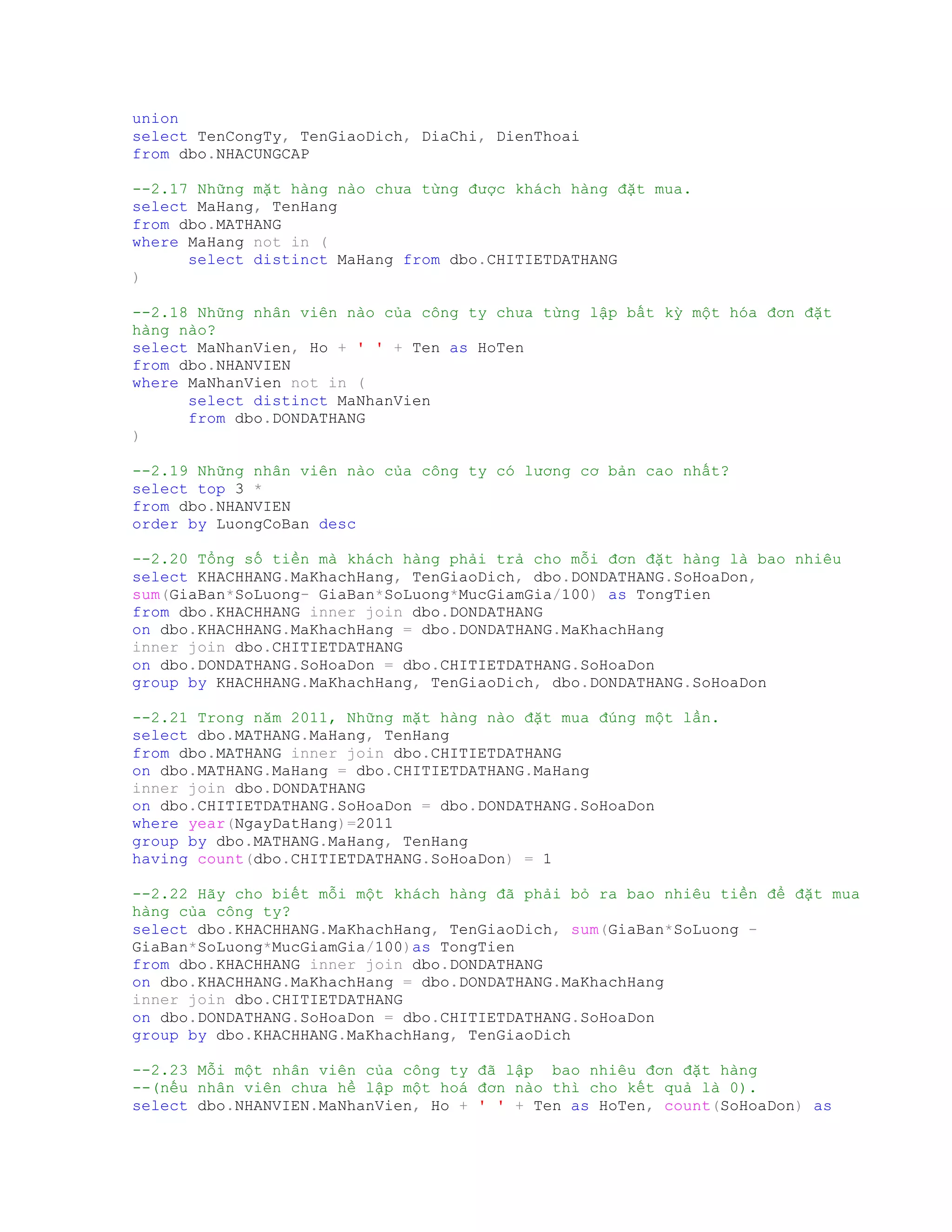 Bai tapsql1 | PDF | Free Download