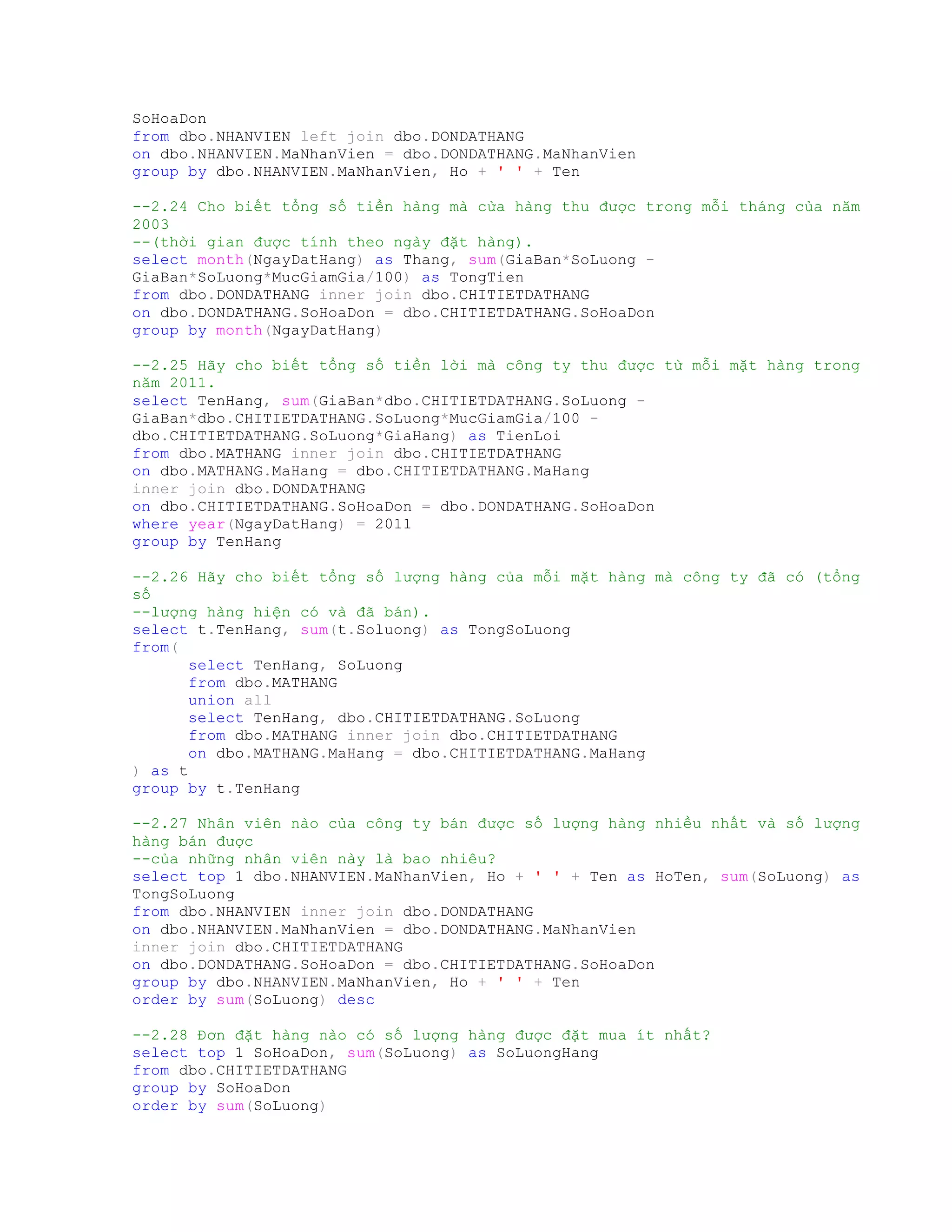 Bai tapsql1 | PDF | Free Download