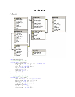 Bai tapsql1 | PDF