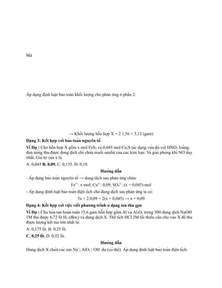 Bai tap su dien li | PDF