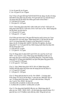 Bai tap su dien li | PDF