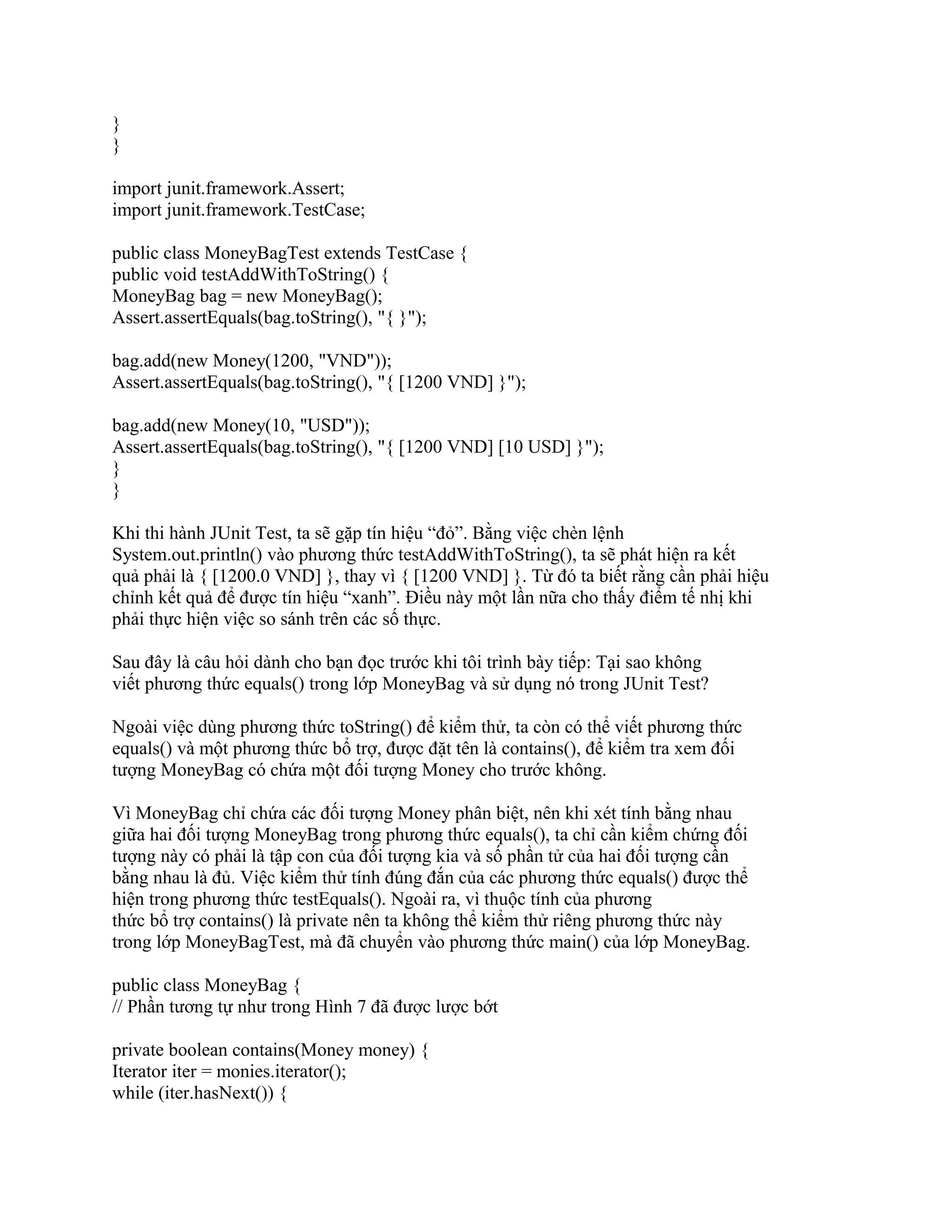 Bai tap testing junit….. | PDF