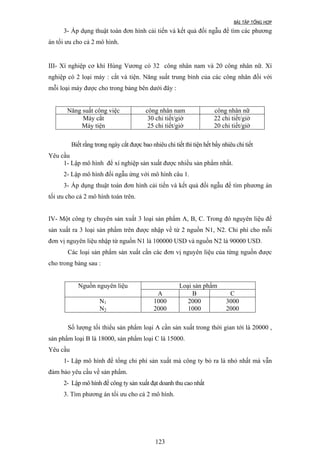 toan toi uu B A I T A P T ong hop | PDF