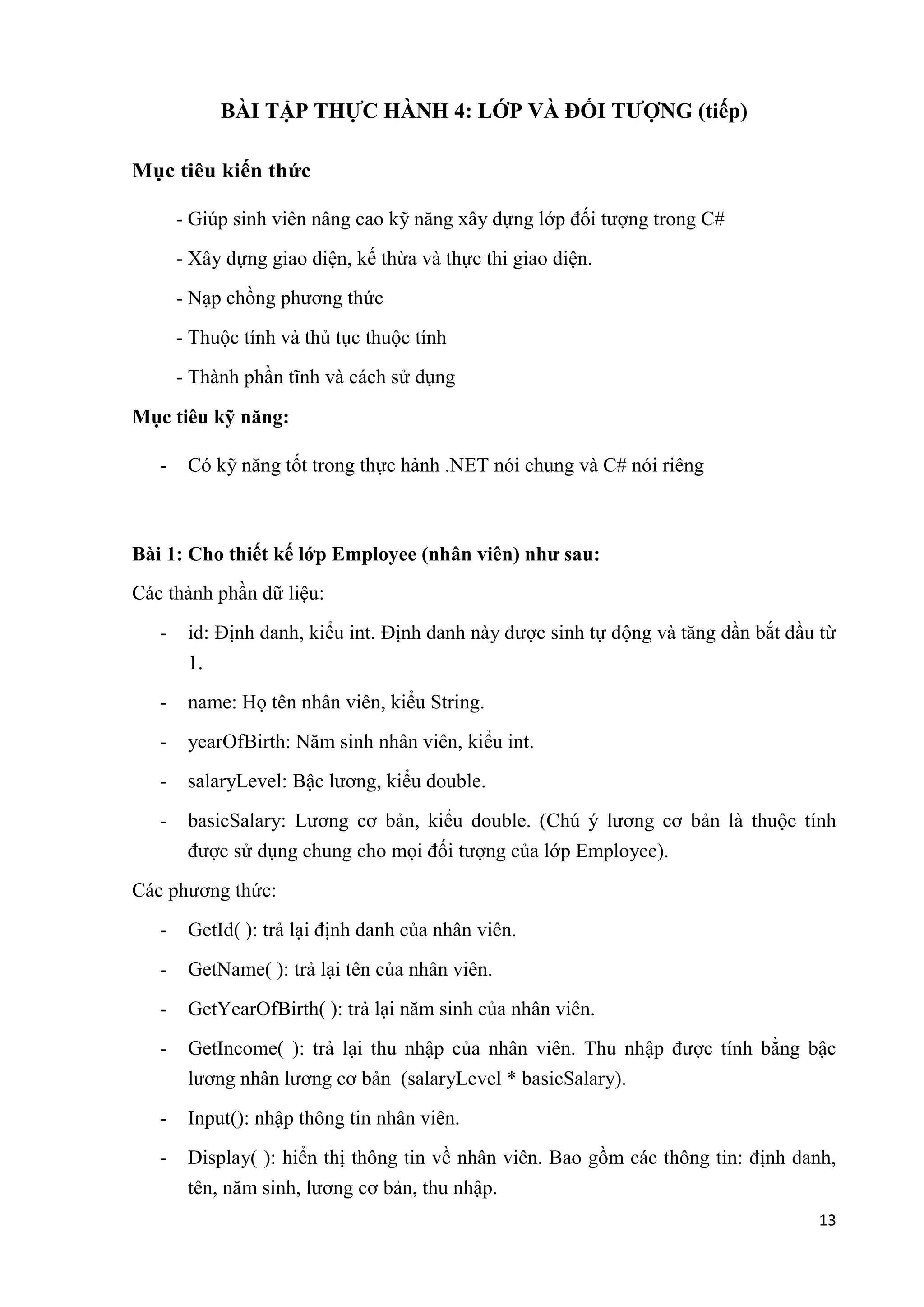 Bai tap thuc hanh | DOCX