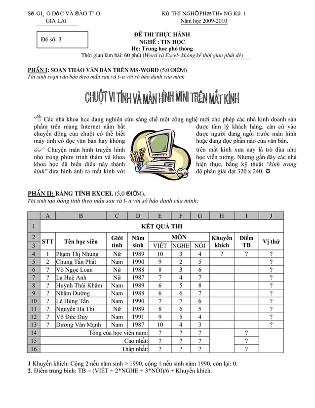 Bai tap thuc hanh nghe hay | PDF