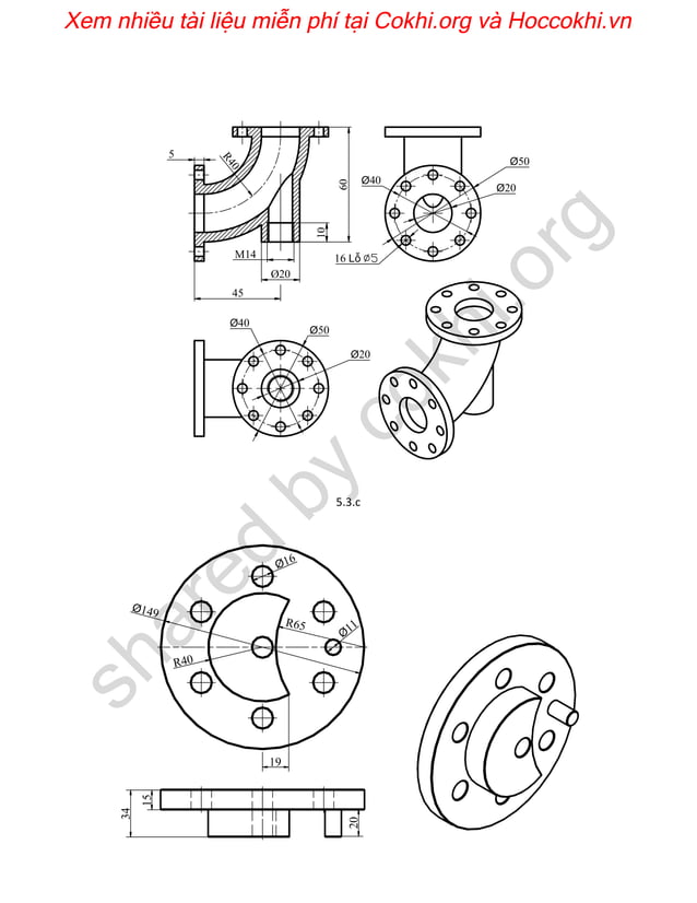 Bai tap thuc hanh ve cac doi tuong 3d | PDF