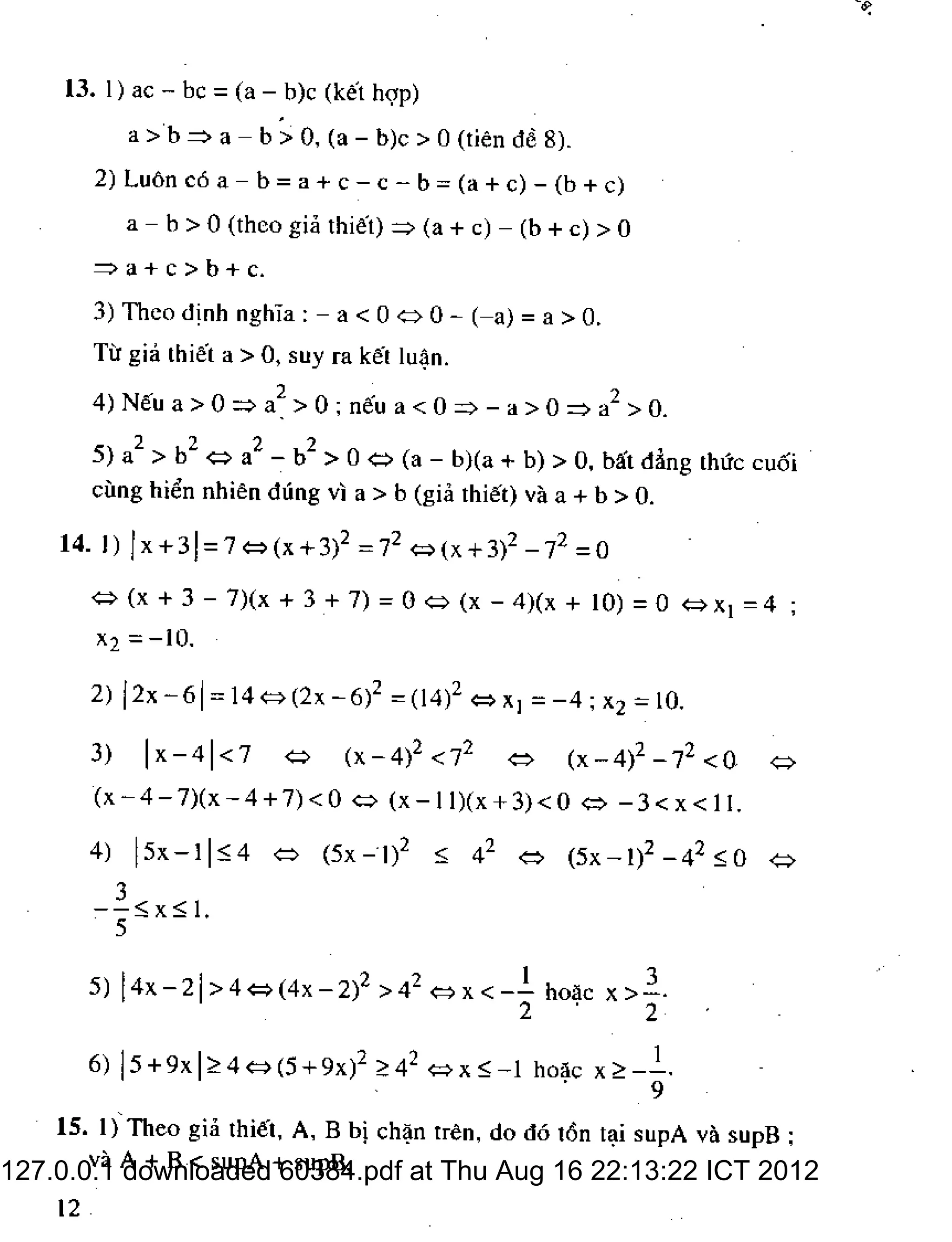 Bai tap toan cao cap tap 2 nguyen dinh tri | PDF