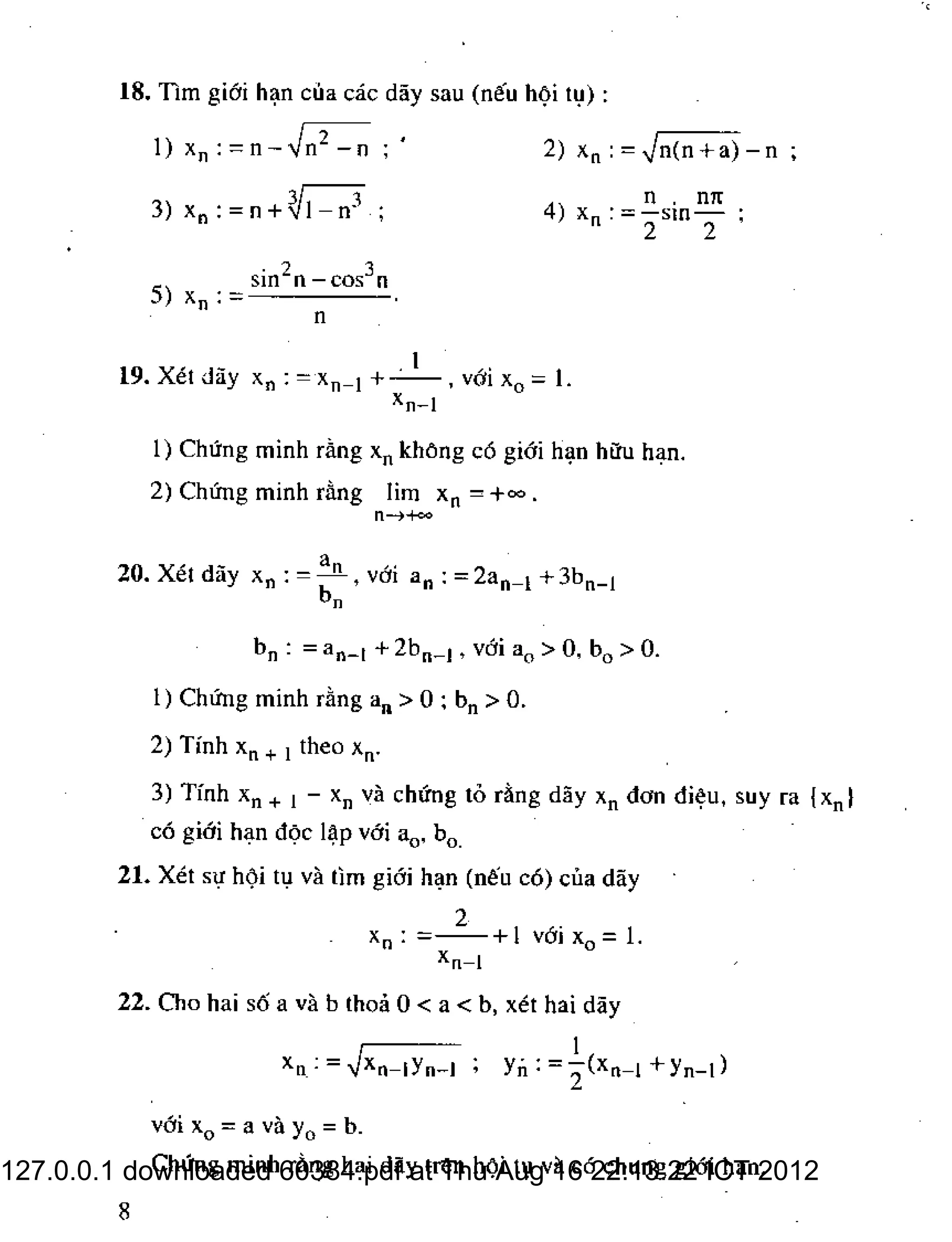 Bai tap toan cao cap tap 2 nguyen dinh tri | PDF