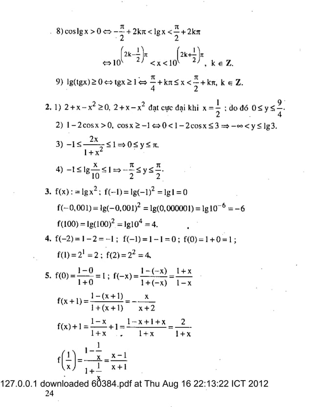 Bai tap toan cao cap tap 2 nguyen dinh tri | PDF