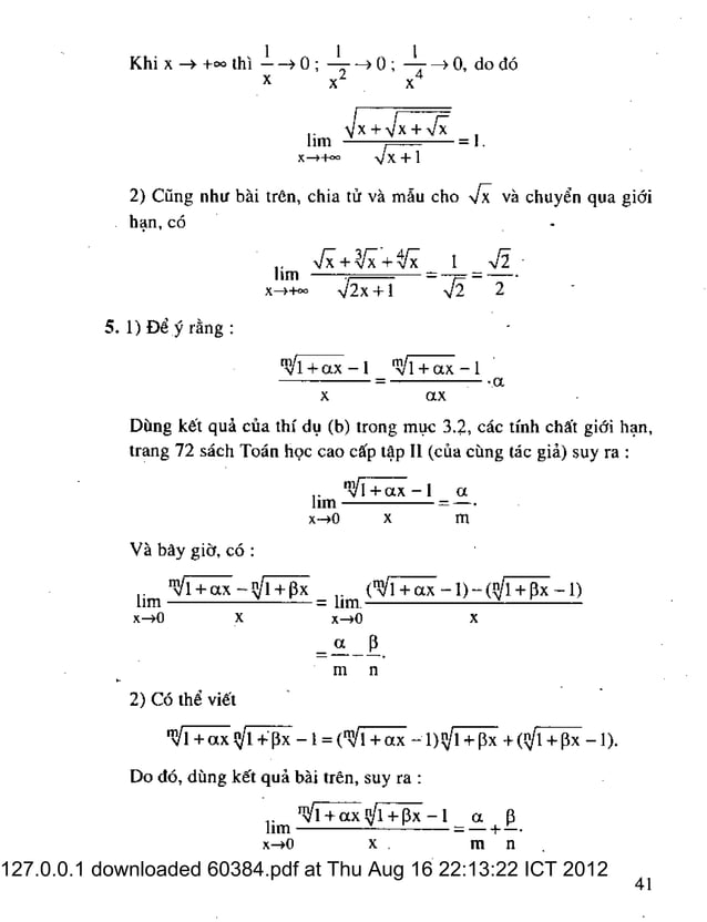 Bai tap toan cao cap tap 2 nguyen dinh tri | PDF