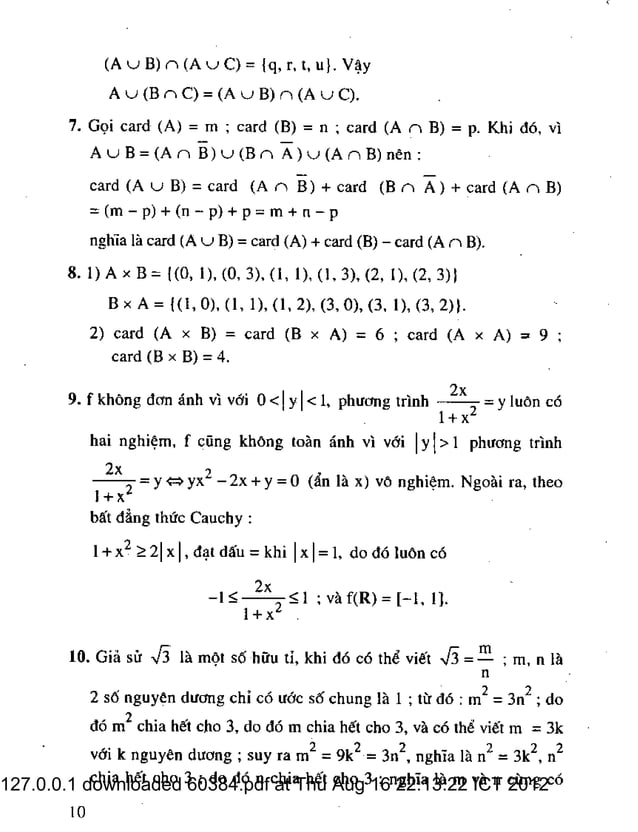 Bai tap toan cao cap tap 2 nguyen dinh tri | PDF