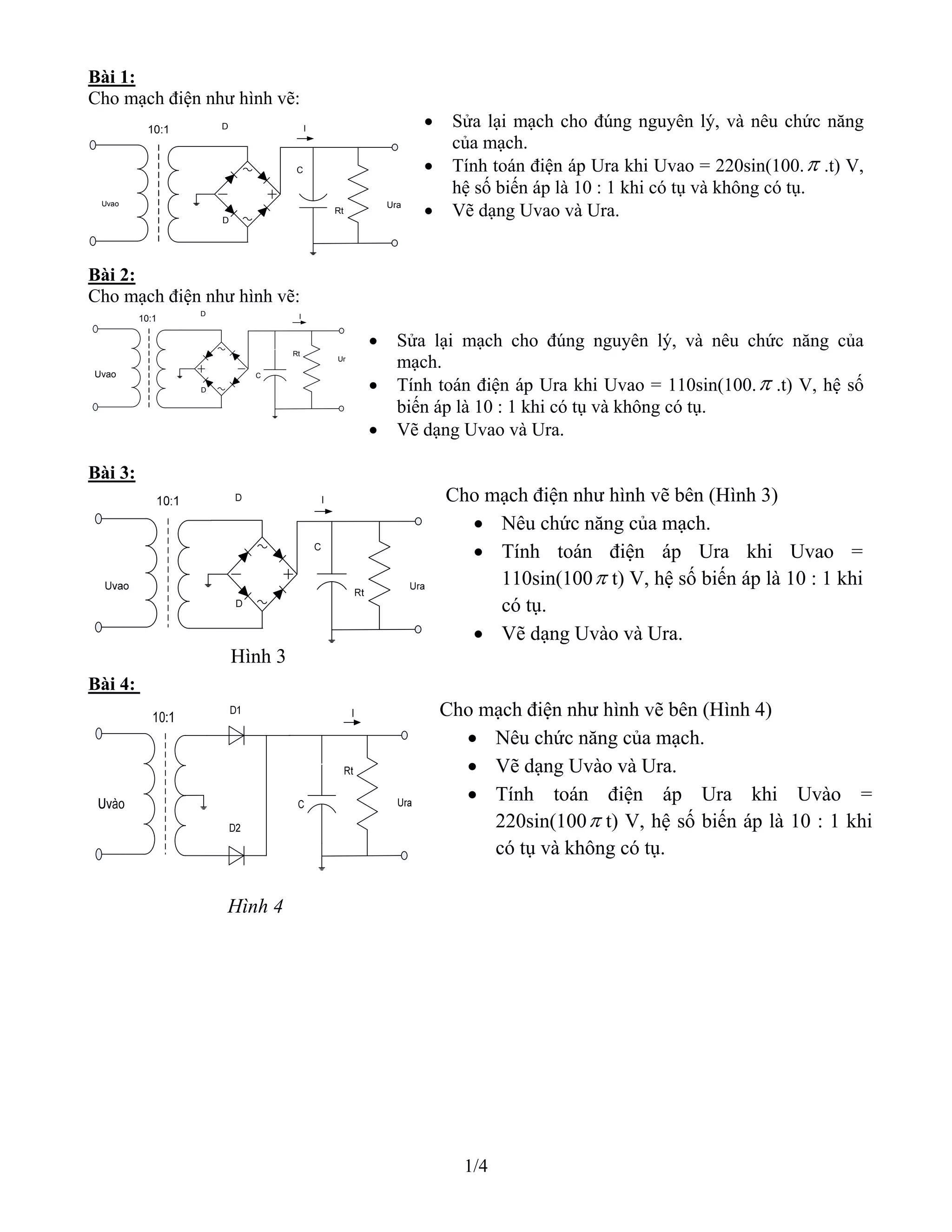 Bai tap tong hop | PDF