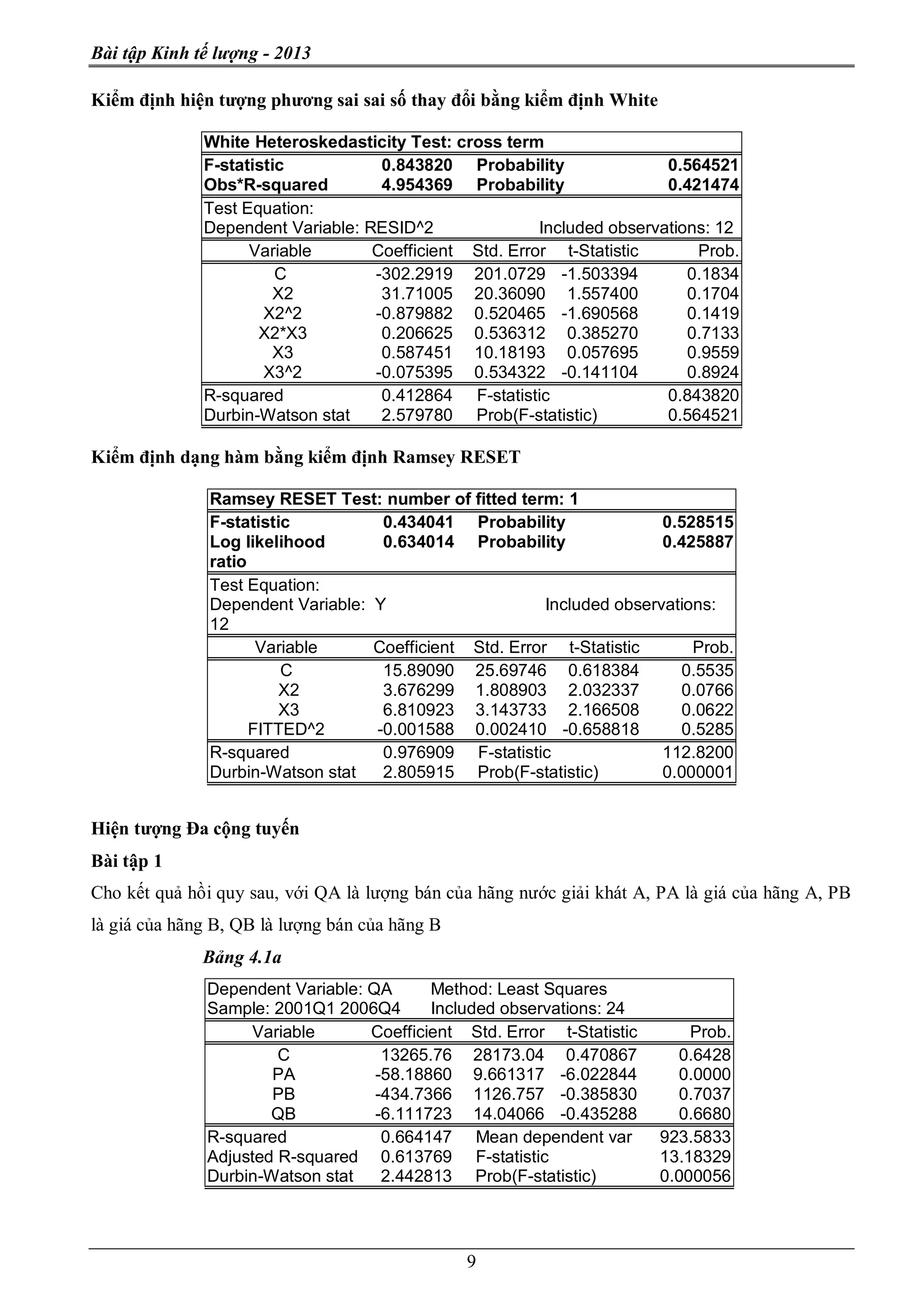 Bai tap tong ket | PDF