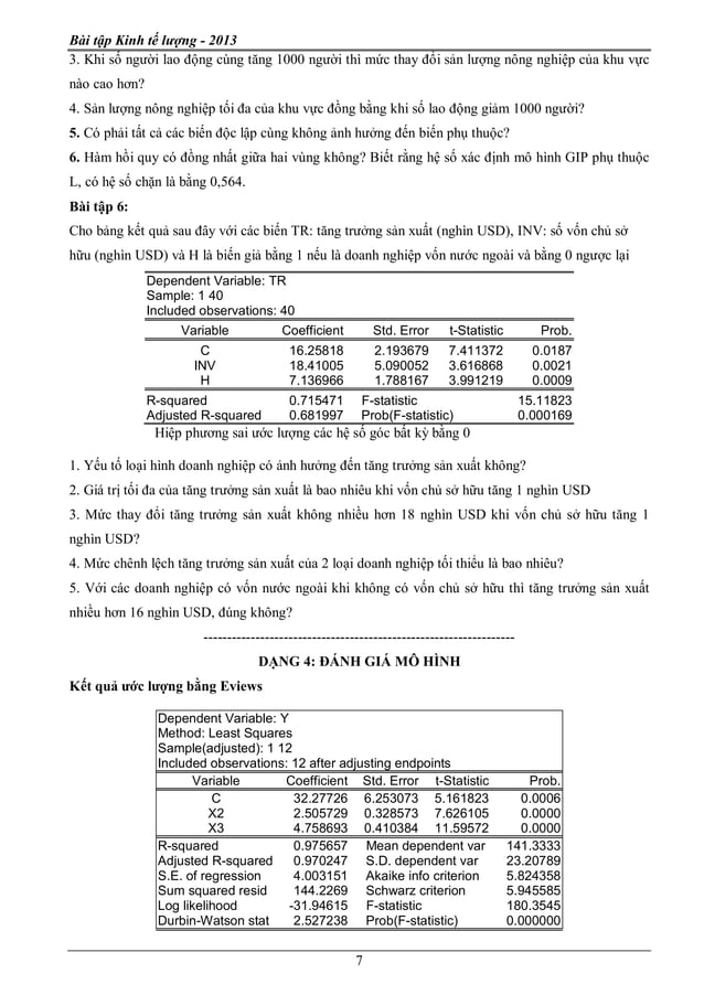 Bai tap tong ket | PDF