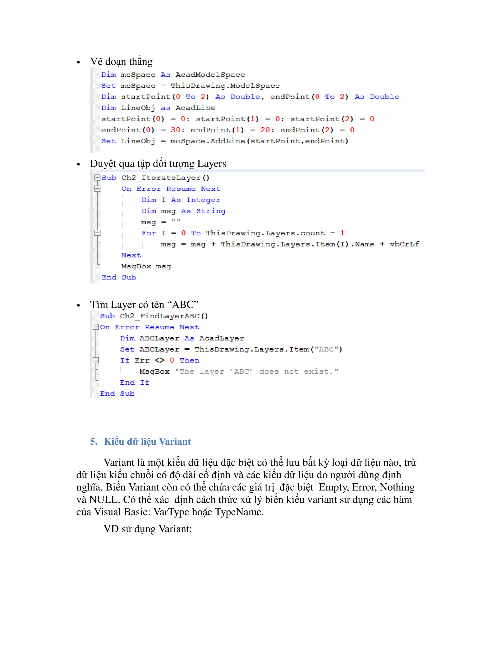 Bai tap va_huong_dan_thuc_hanh_autocad_vba | PDF