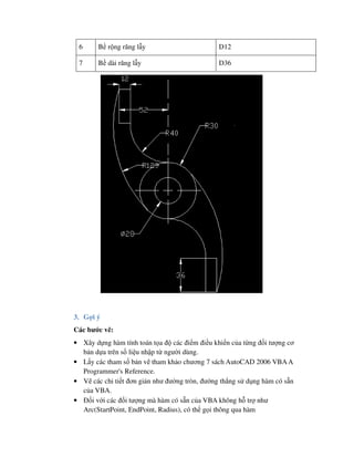 Bai tap va_huong_dan_thuc_hanh_autocad_vba | PDF