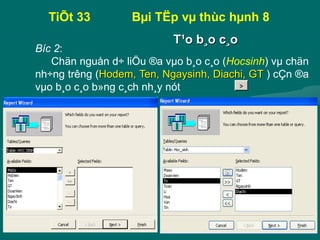 Bai tap va TH 8 T1 Tin 12 | PPT