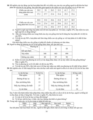 Bai tap xac suat thong ke | PDF